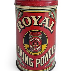 Vintage Royal Baking Powder Tin General Store Advertising - Etsy