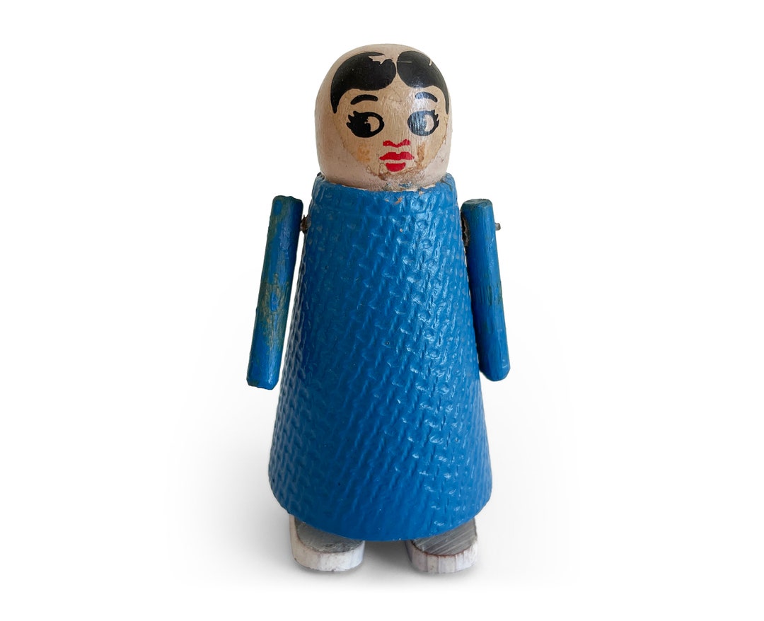 Vintage Ramp Walkers, Wilson Nurse Ramp Walker, Blue Woman Walkie, Folk ...