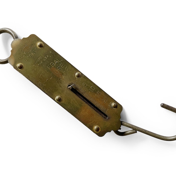 Antique Hand Held Scale - Etsy