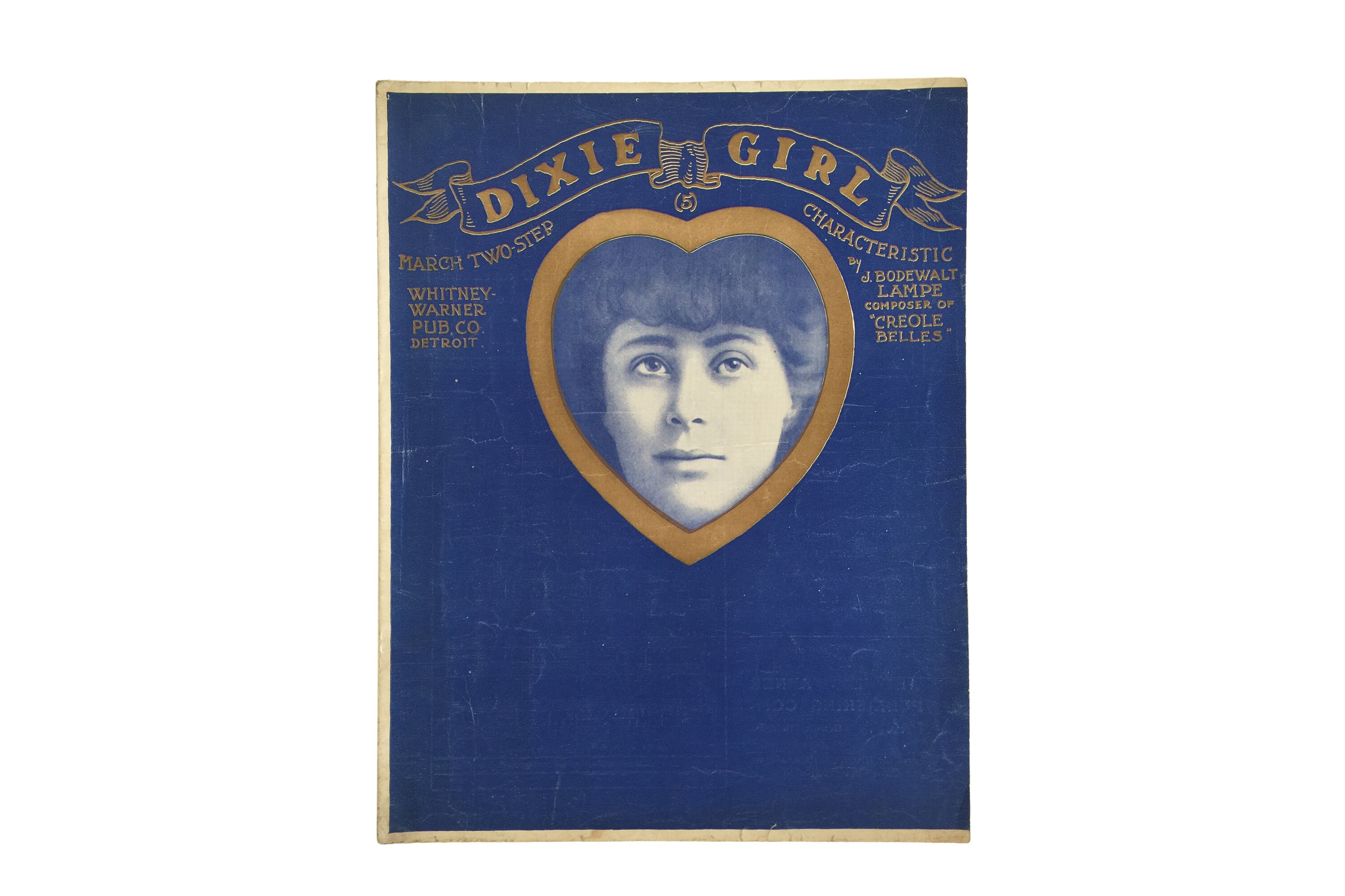 Antique Sheet Music Dixie Girl by J.Bodewalt Lampe Music | Etsy