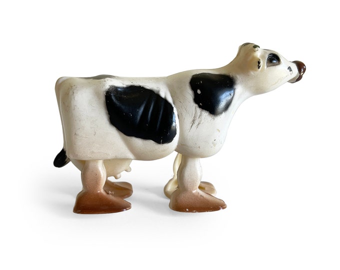 Vintage Cow Ramp Walker, Farm Animals, Made in Hong Kong Walkie ...