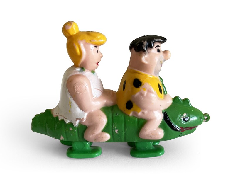 Vintage Flintstones Ramp Walkers Fred and Wilma Flintstone on - Etsy