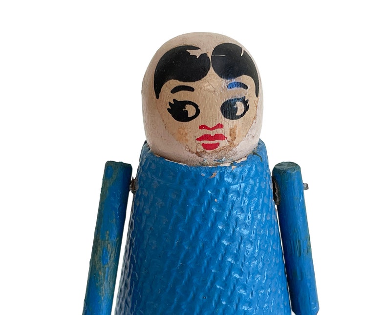Vintage Ramp Walkers, Wilson Nurse Ramp Walker, Blue Woman Walkie, Folk ...