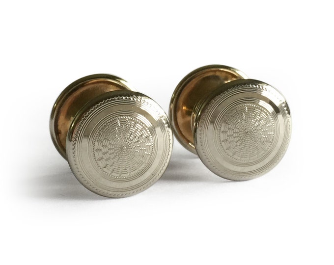 14 K Gold Filled 1930s STA LOKT Snap Link Cufflinks STALOKT Art Deco ...