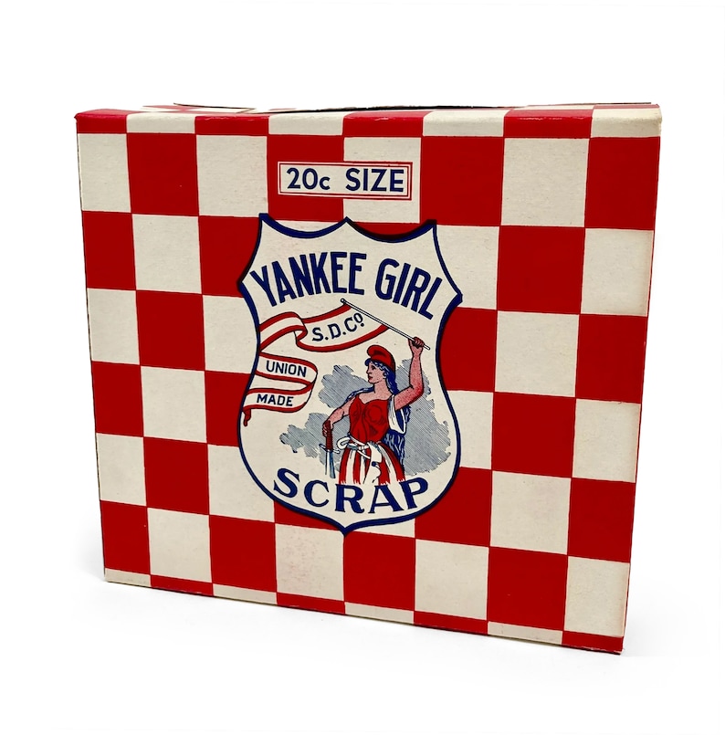 Tobacco Advertising, Vintage Yankee Girl Tobacco Box, Tobacco Tin, New ...