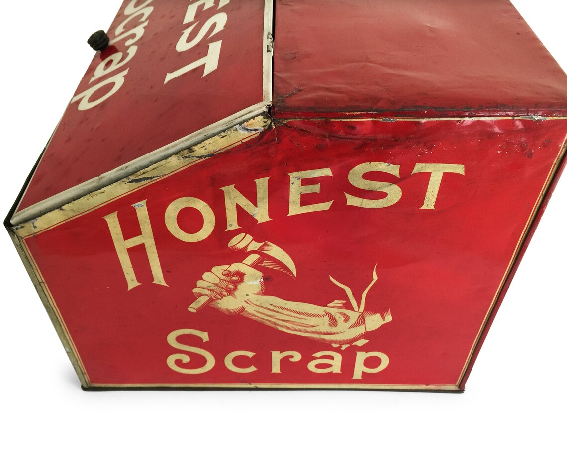 Vintage Honest Scrap Tobacco Store Bin Antique General Store | Etsy