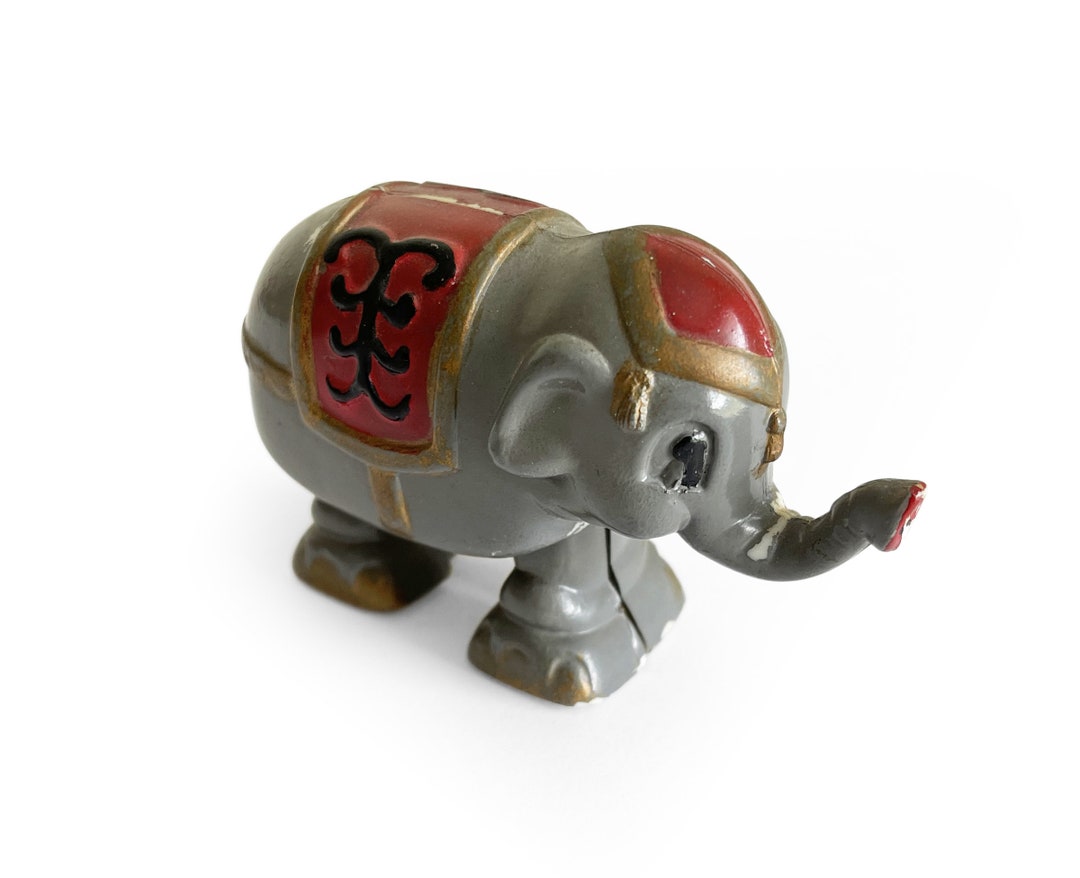 Vintage Dumbo Circus Elephant Ramp Walker, Made in Hong Kong Walkie ...