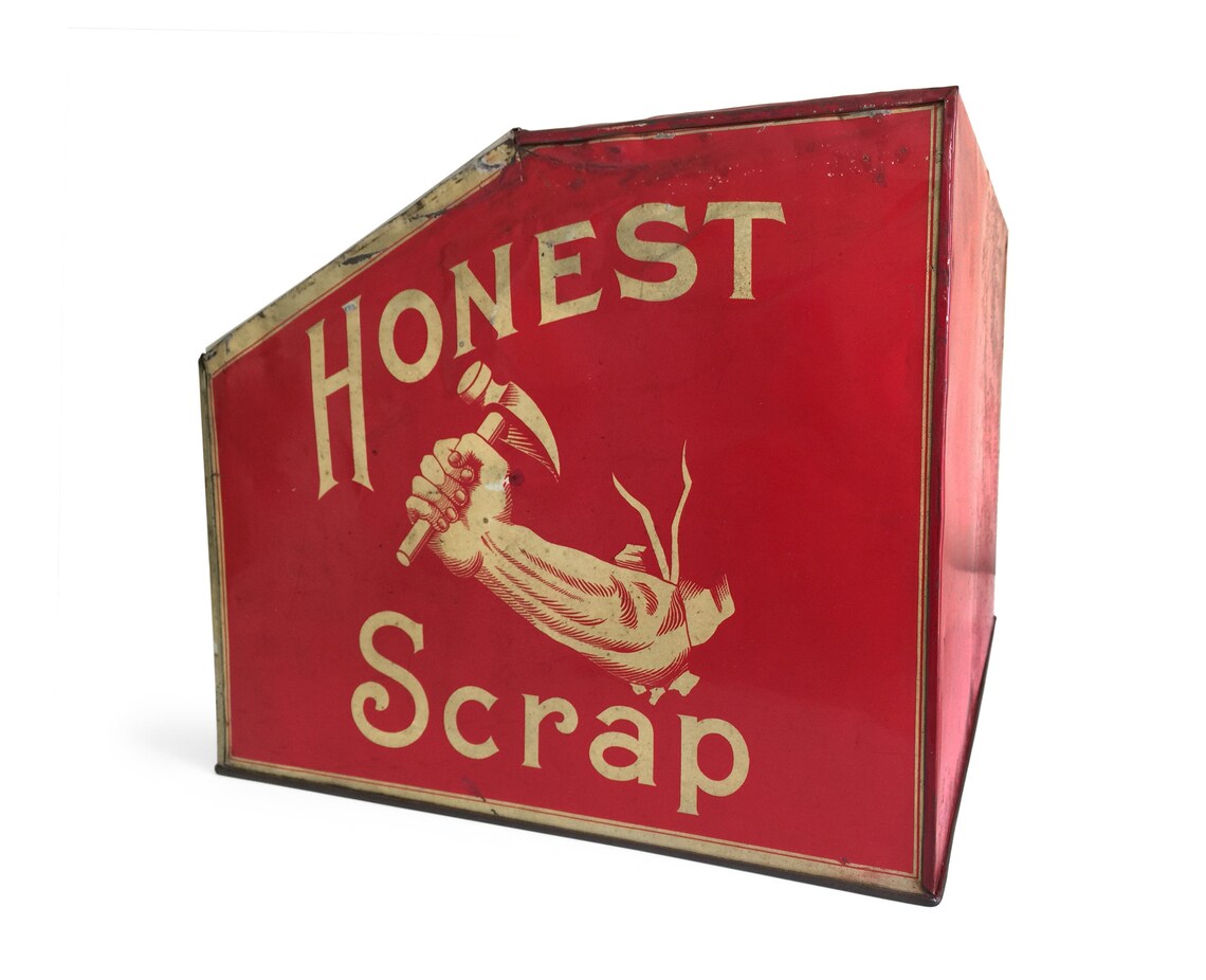 Vintage Honest Scrap Tobacco Store Bin Antique General Store | Etsy