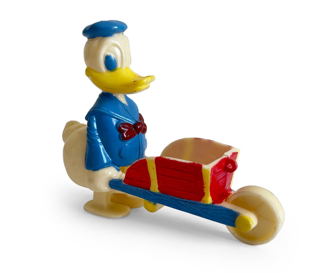 Vintage Donald Duck Ramp Walker With Carts, Walt Disney Walkie, WDP ...