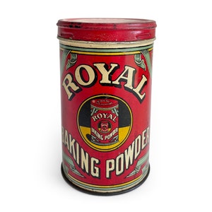 Vintage Royal Baking Powder Tin General Store Advertising - Etsy