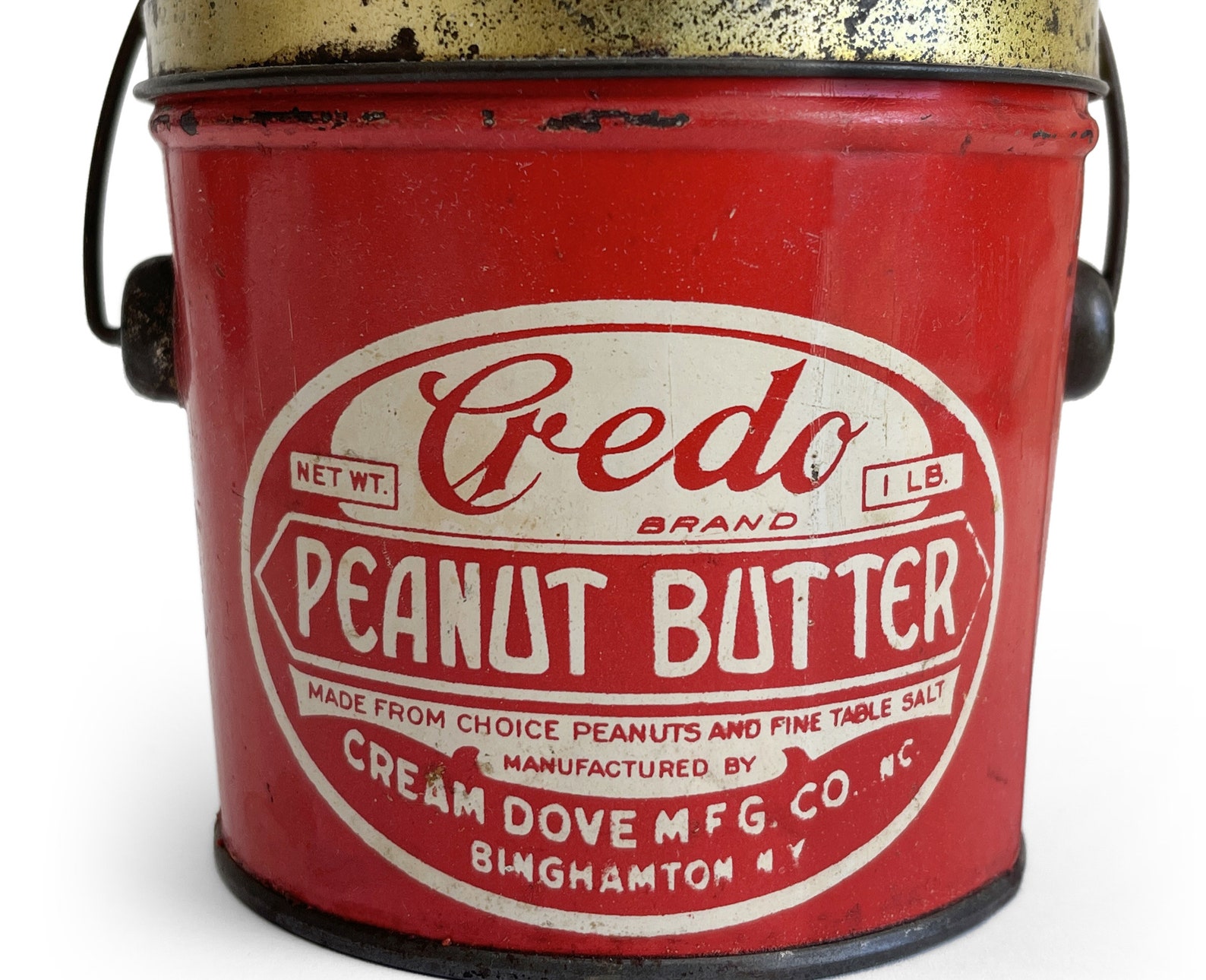 Vintage Peanut Butter Tin, Credo Peanut Butter Pail, General Store ...