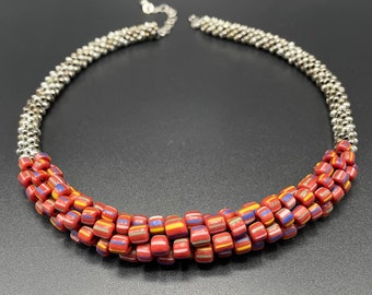 Striped Indonesian Beads - Etsy