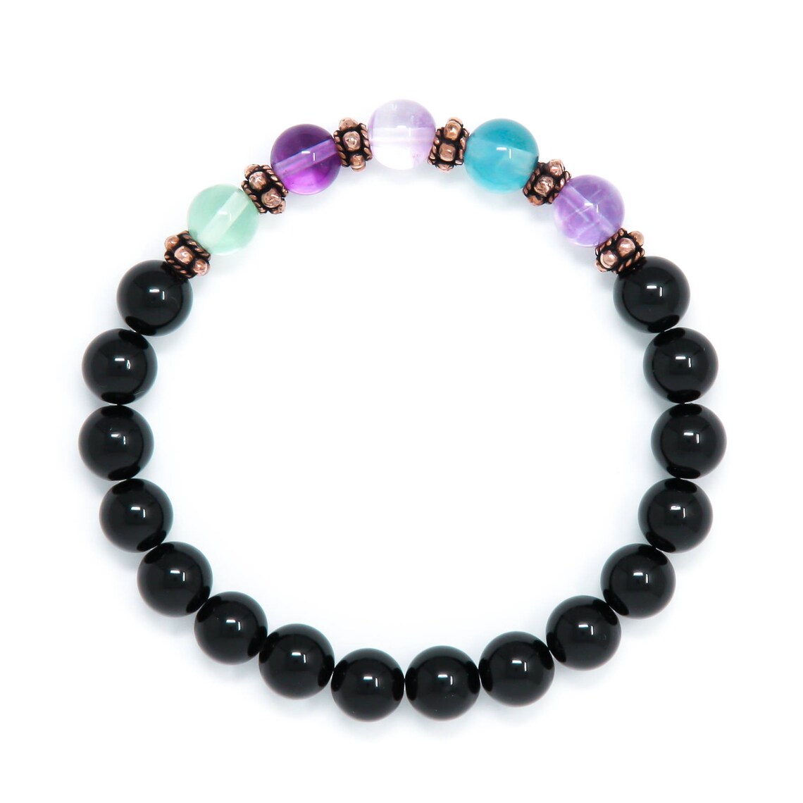 Yoga Bracelet, Meditation Mala, Mantra Bracelet for Positivity and ...