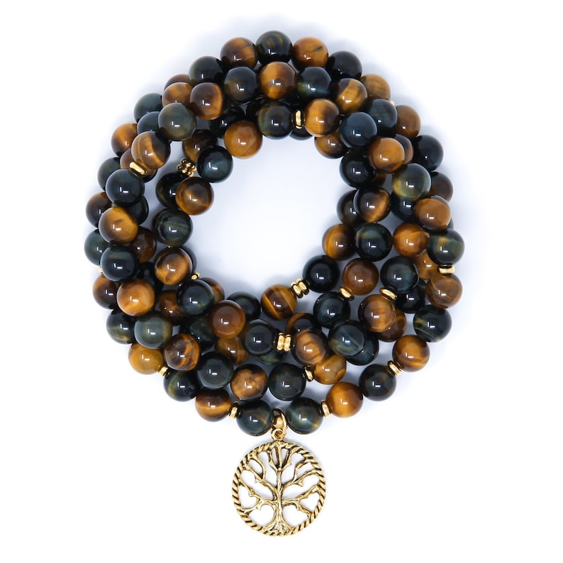 108 Mala Beads Buddhist Prayer Bead Yoga Necklace - Etsy