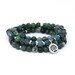 108 Mala, Buddhist Prayer Bead, Sterling Silver Mala Jewelry, Mantra ...
