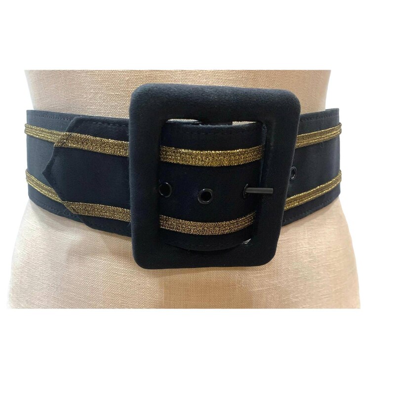 Wide Fabric Belt - Etsy