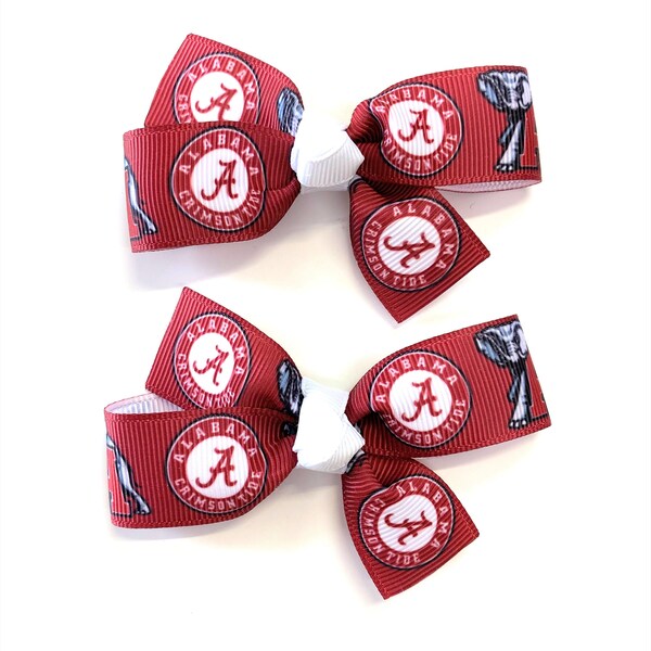 Alabama Hair Bow - Etsy