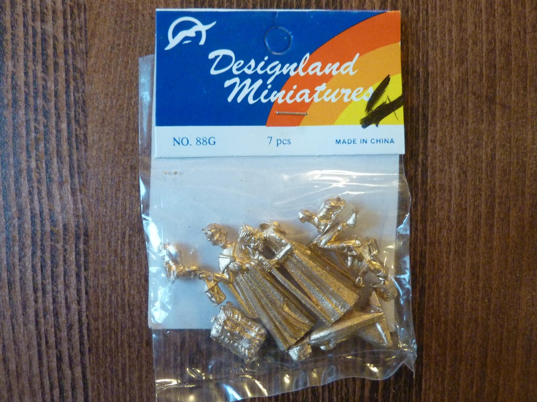 Miniature Nativity Figures: Vintage Christmas, Baby Jesus, Craft Supply ...