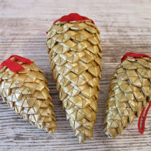 Straw Ornaments - Etsy
