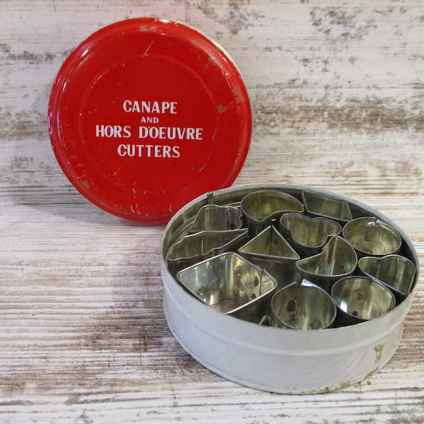 Canape Cutters - Etsy