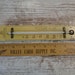 Antique Wooden Thermometer Vintage Medical Sick Room Thermostat ...