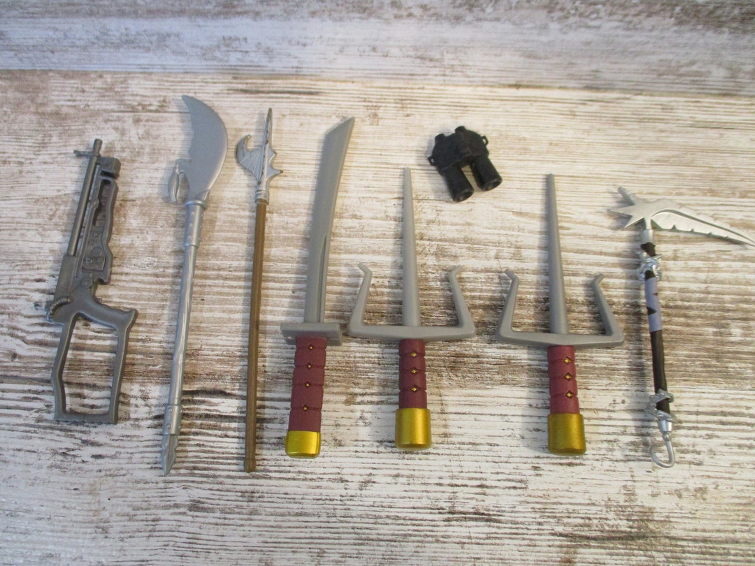 SALE Toy Weapons Action Figure Gun Rifle Knife Binoculars Hatchet ...