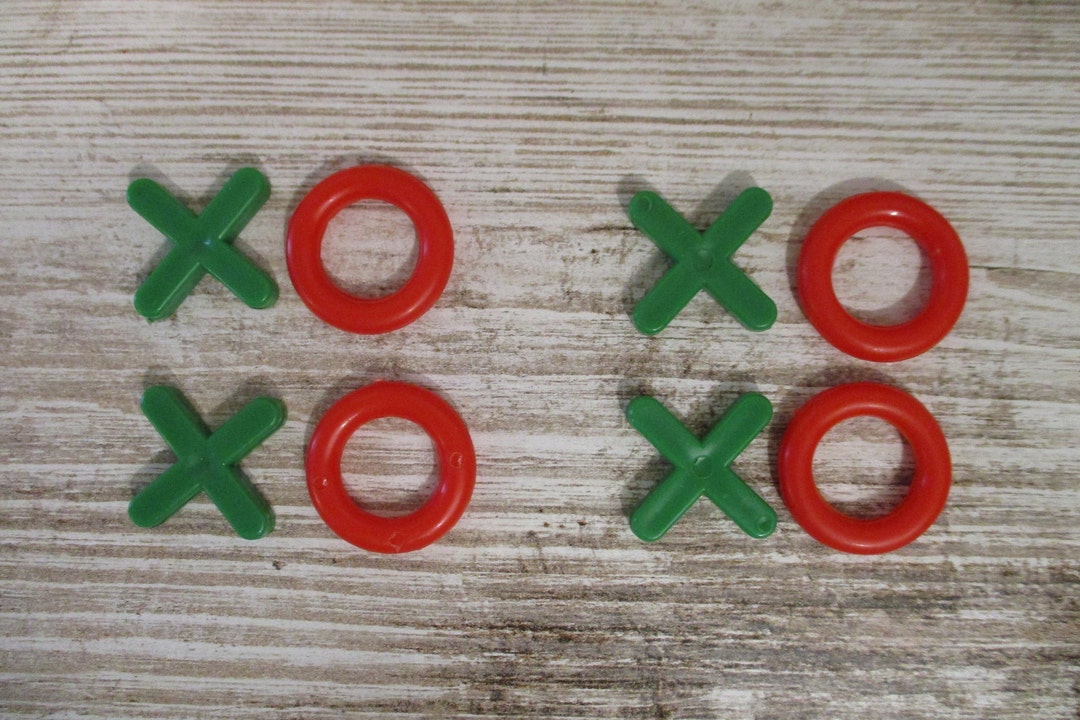 9 SETS XO Love X's and O's Hug Kiss Valentine's Day Love Game Piece ...