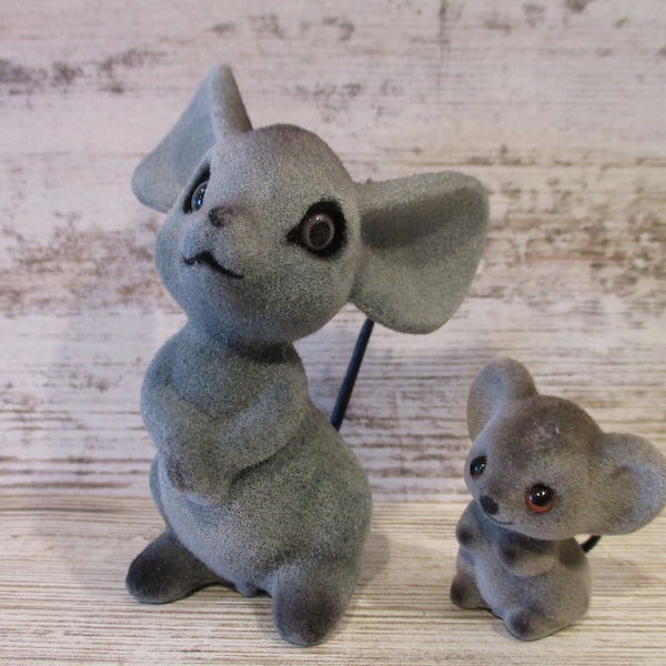 Flocked Animal - Etsy