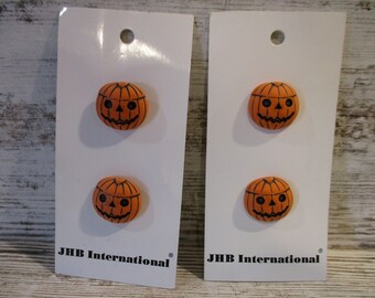 Jack O Lantern Buttons - Etsy