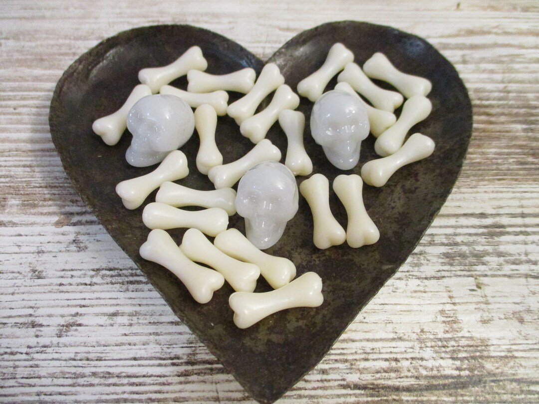 Bones Skull Miniature Plastic Skeleton Toys Halloween Decor Pinata ...