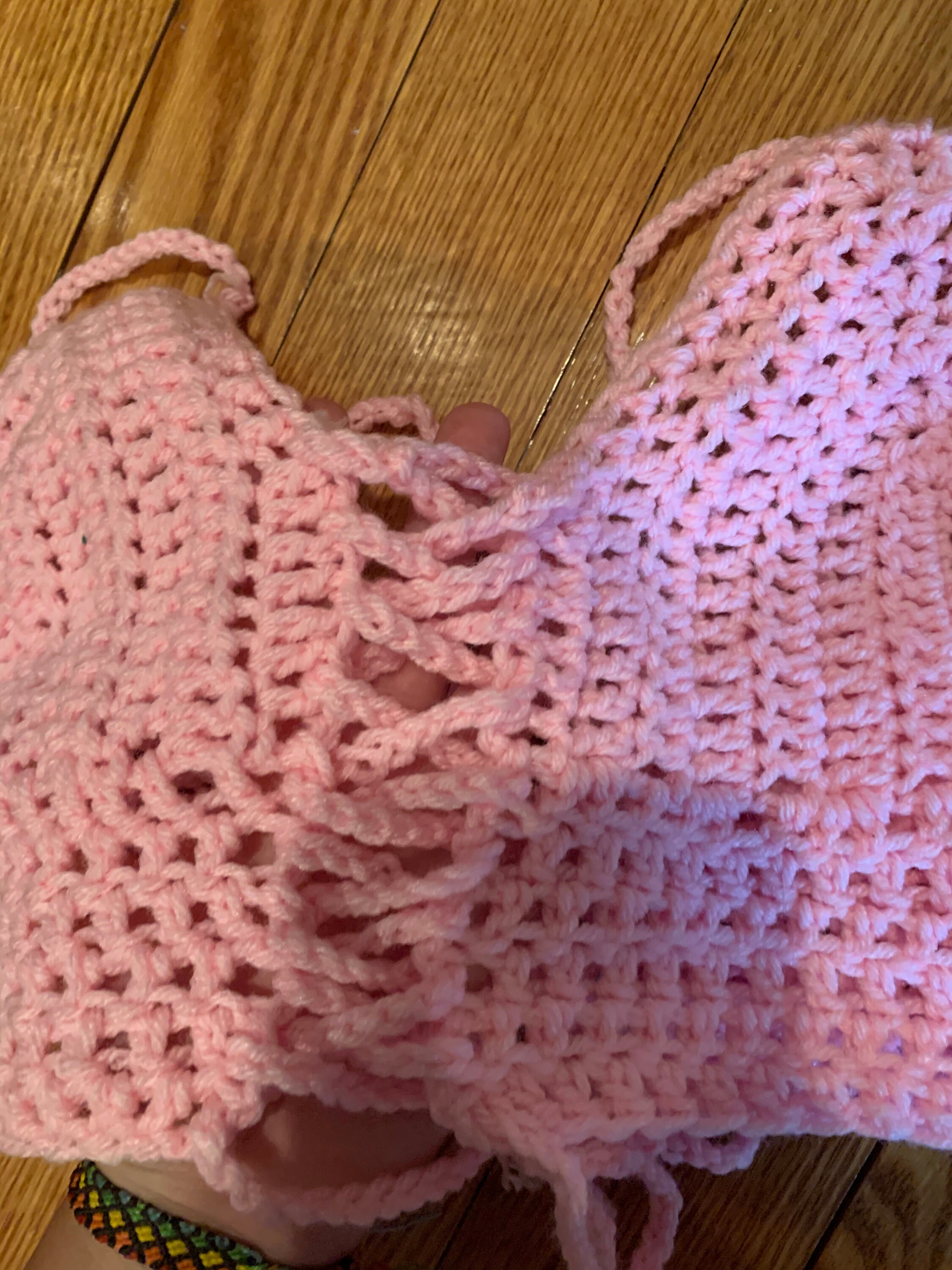 Cross Tie Crochet Crop Top - Etsy