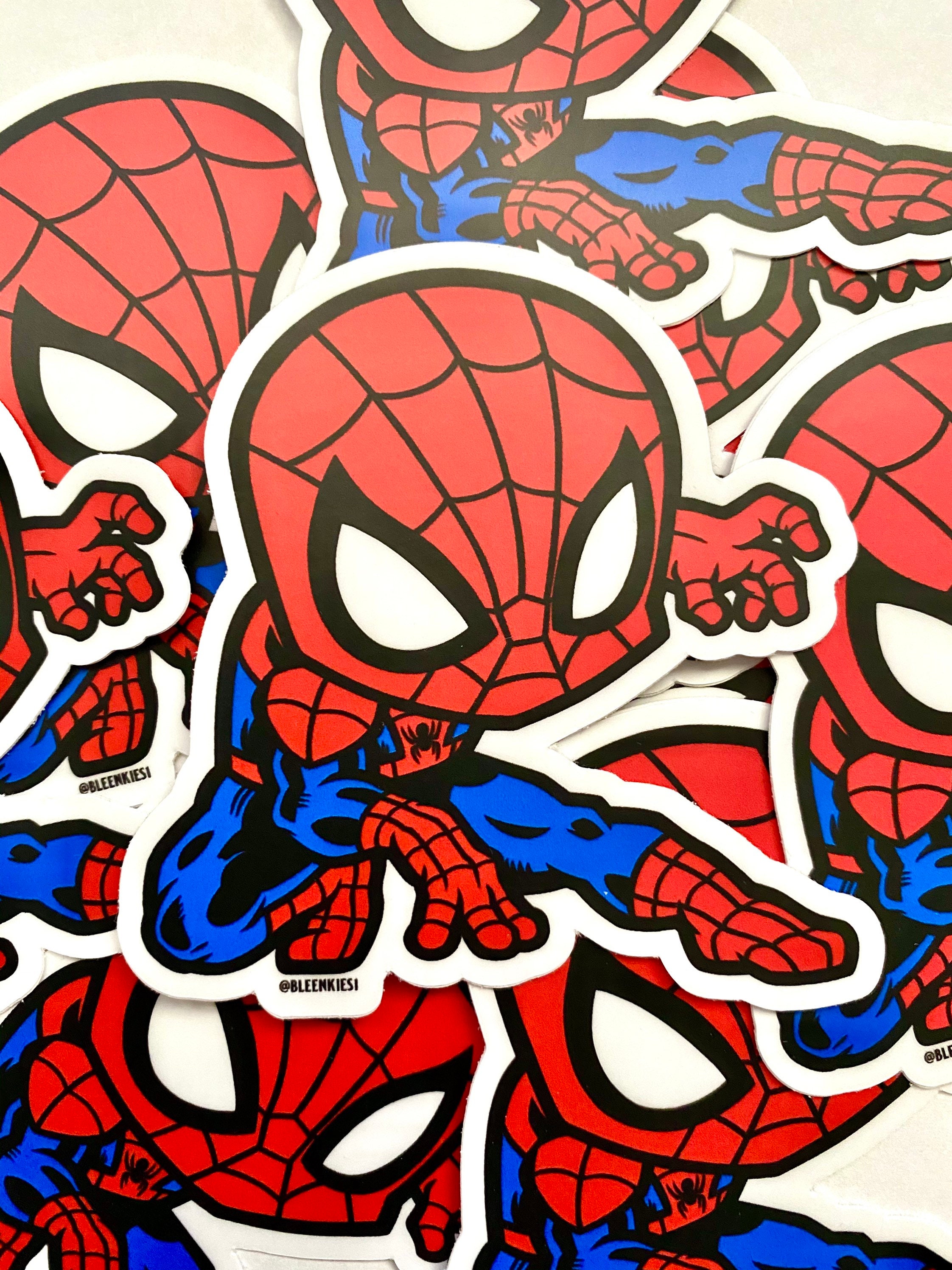 Spidey Sticker About 3x3 Inches - Etsy