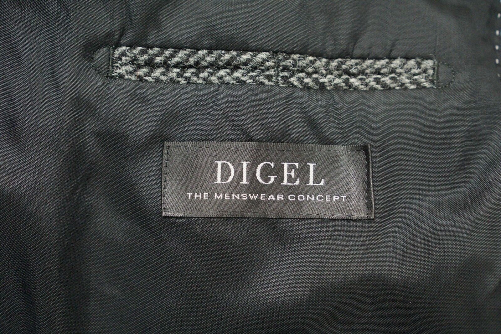 Men Harris Tweed Blazer Digel Jacket Scottish Wool EU52 UK/US42 L HA567 ...