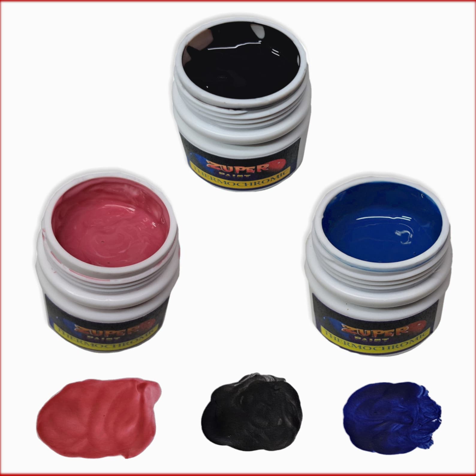 Temperature Colour Change Thermochromic Pro Paint 30ml - Etsy