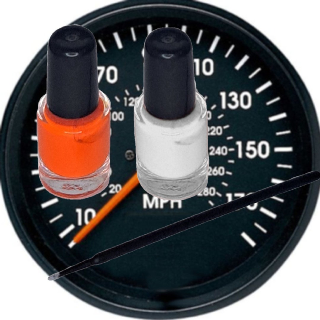 Vehicle Speedo Needle Fluorescent Paint Kit for Cars Motorbikes Vans ...