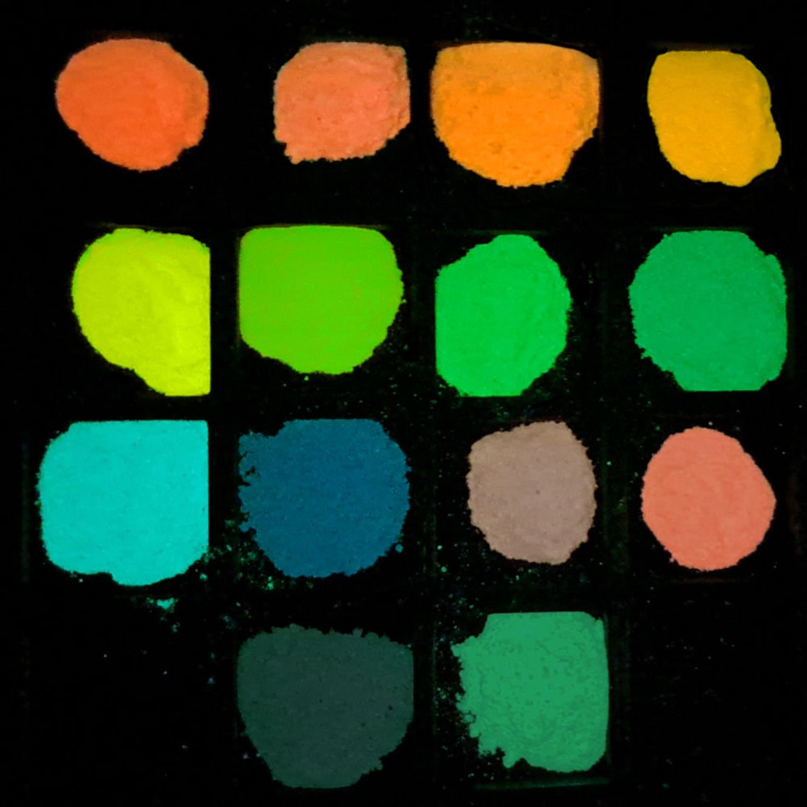 20g Ultra Glow in the Dark With Fluorescent UV Glow Pigment Powder - UV ...