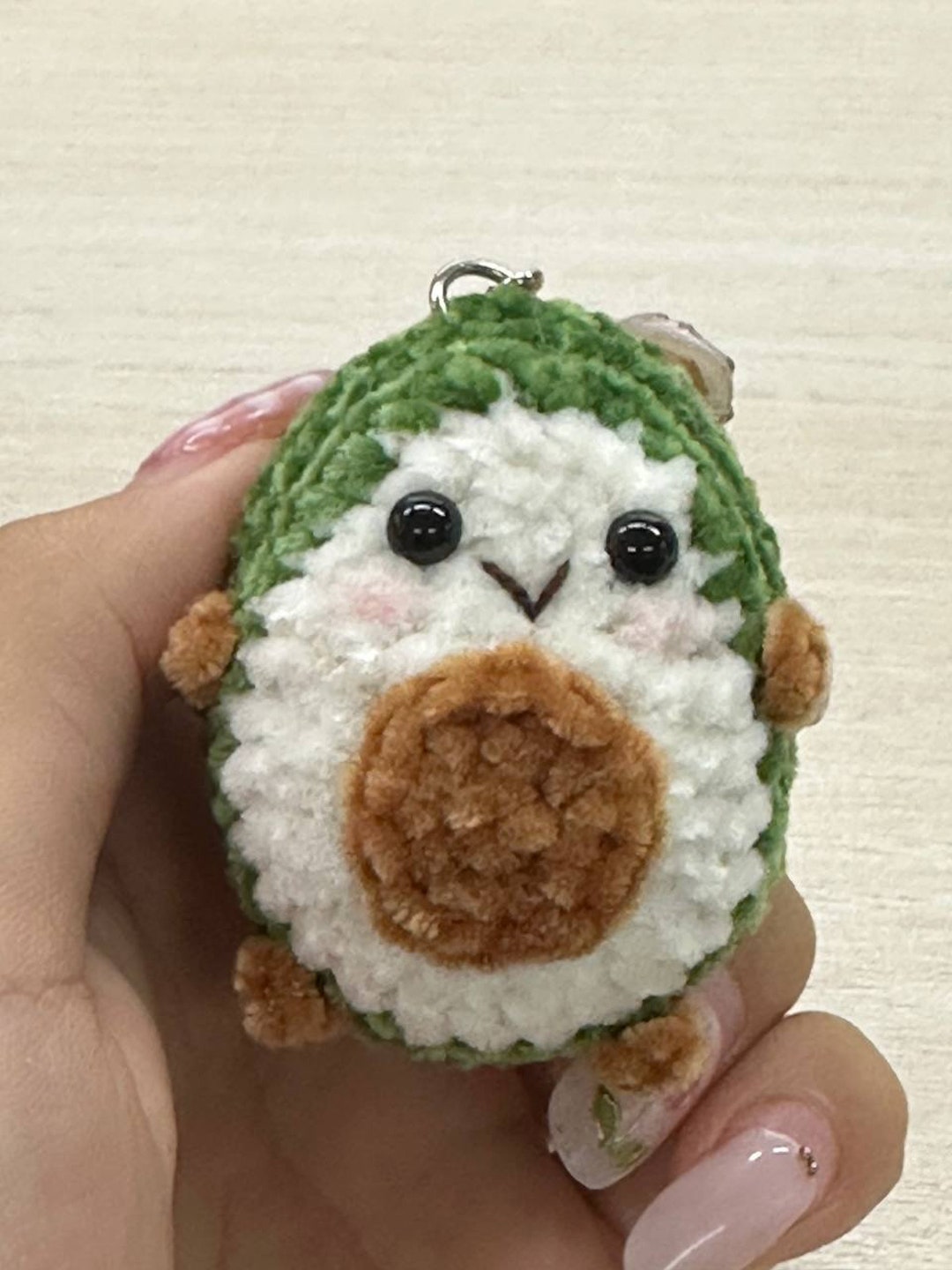 Avocado Family, Amigurumi Crochet Pattern, Crochet Avocado Keychain ...