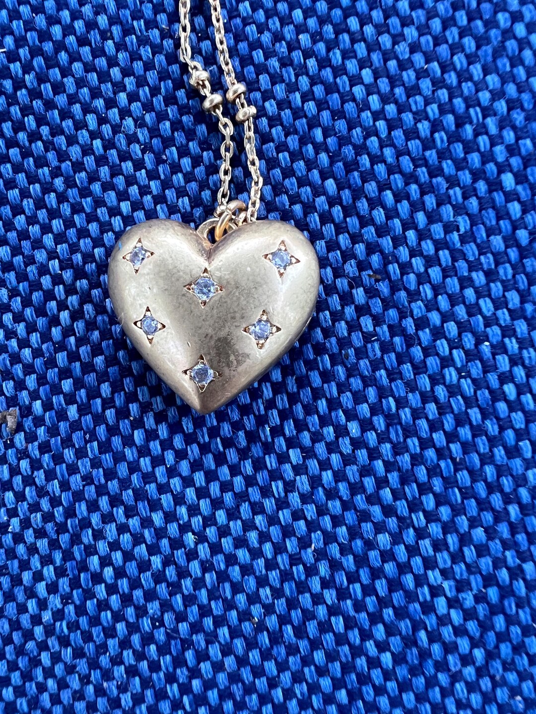 NWT Kate Spade Heart Necklace With Stones - Etsy