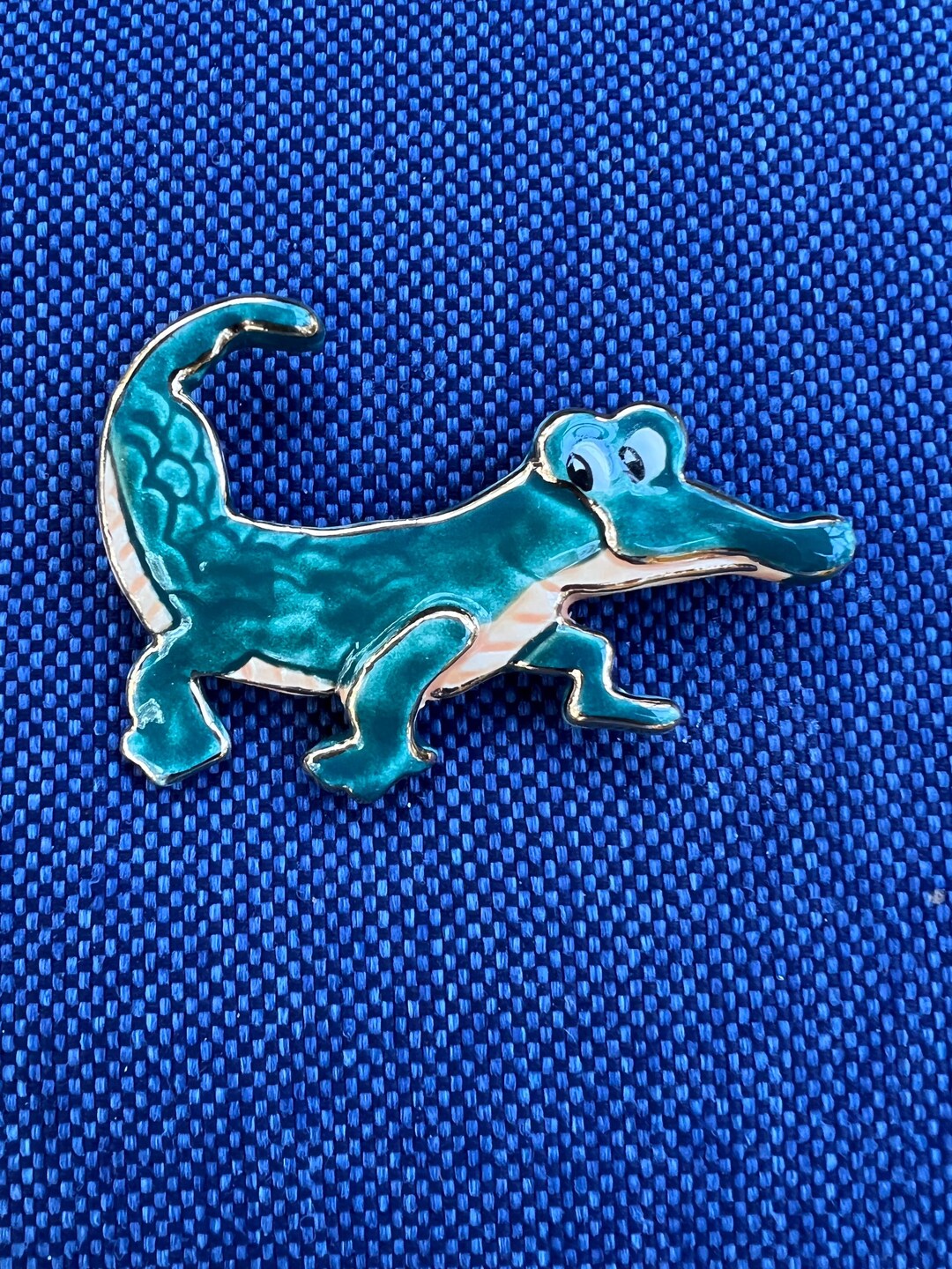 Vintage Gator Brooch Pin - Etsy