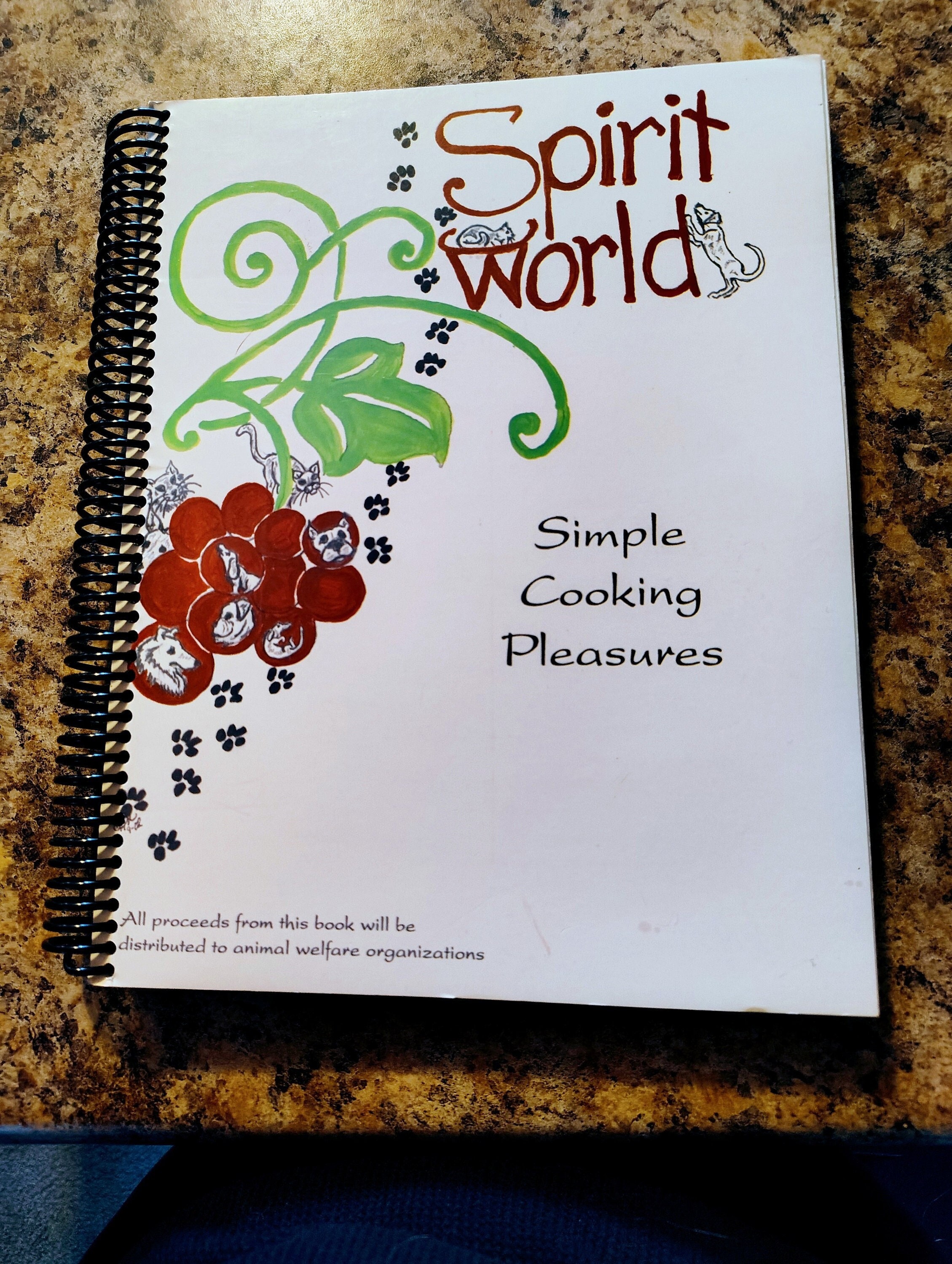 SPIRIT WORLD COOKBOOK Animal Rescue Cookbook. People Food Recipes and ...