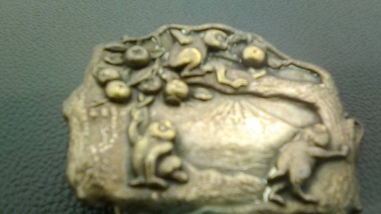 MONKEY BUSINESS Belt Buckle. Monkeys in an Orange Grove, Inactive ...