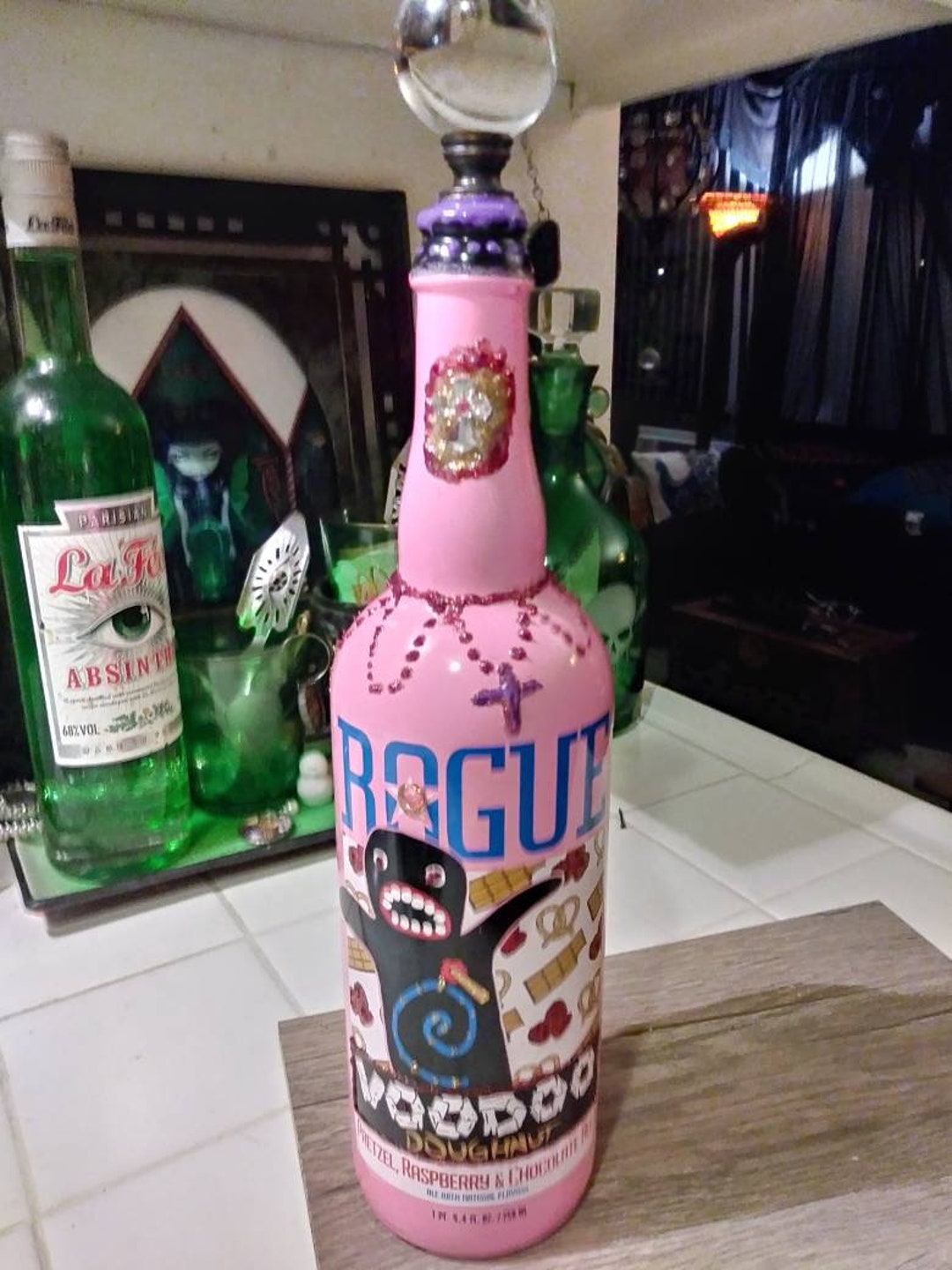 VOODOO DOUGHNUT Rogue Mojo Altar Bottle Sealed. Bottle Art. - Etsy