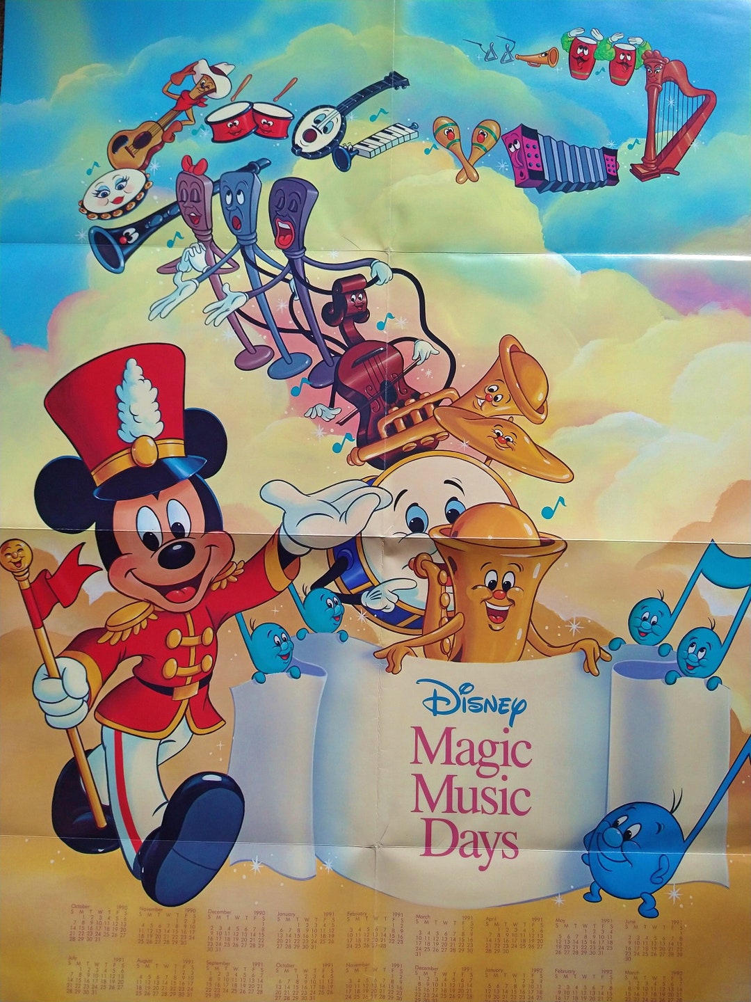 Disney Promo Poster Magic Music Days High Schoolers Perform - Etsy