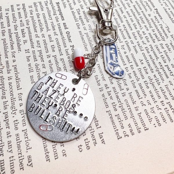 Stamped Key Chain - Etsy