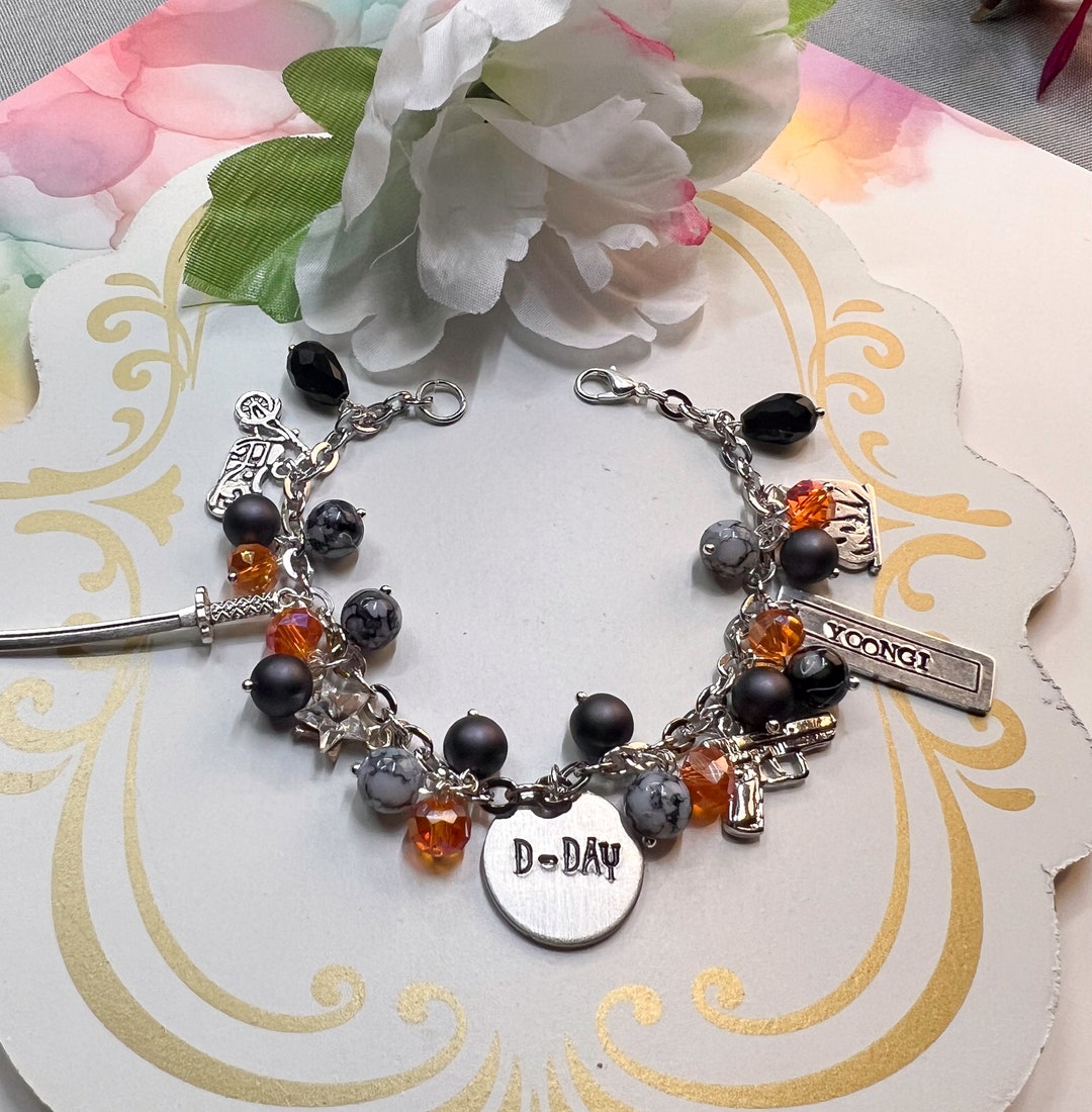 Suga Agust D D-day Inspired Bracelet - Etsy