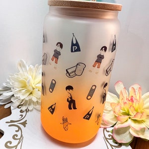 Bad Buddy Inspired Can Style Glass Tumbler - Etsy