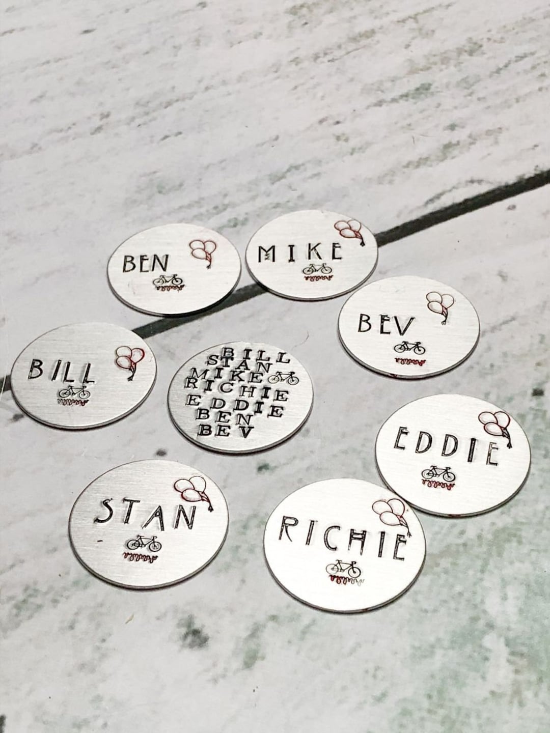 Loser Club Gestempelte Pins - Etsy.de