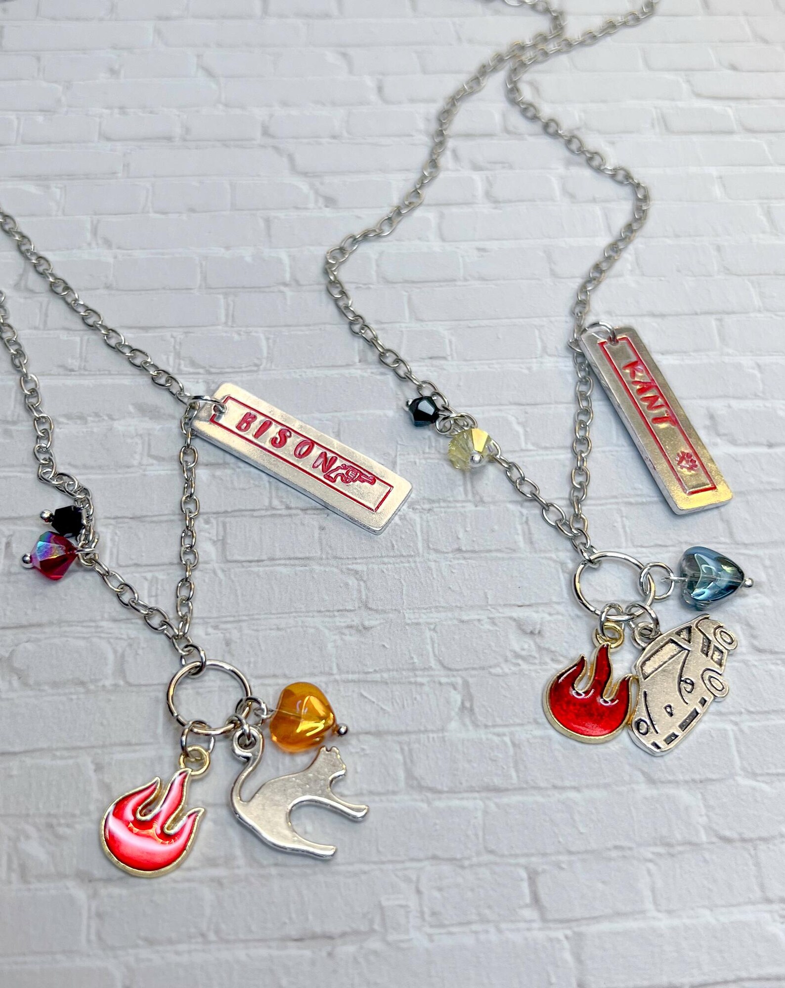 Heart Killers Character Necklaces - Etsy