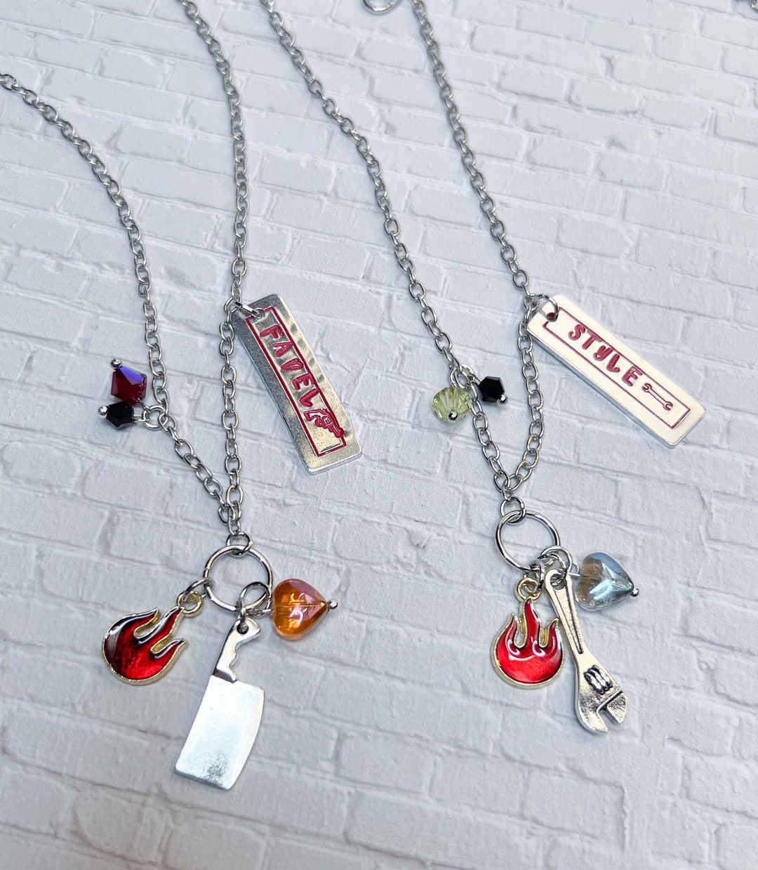 Heart Killers Character Necklaces - Etsy