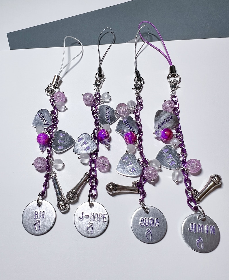 ARMY K Pop Light Stick Charms - Etsy